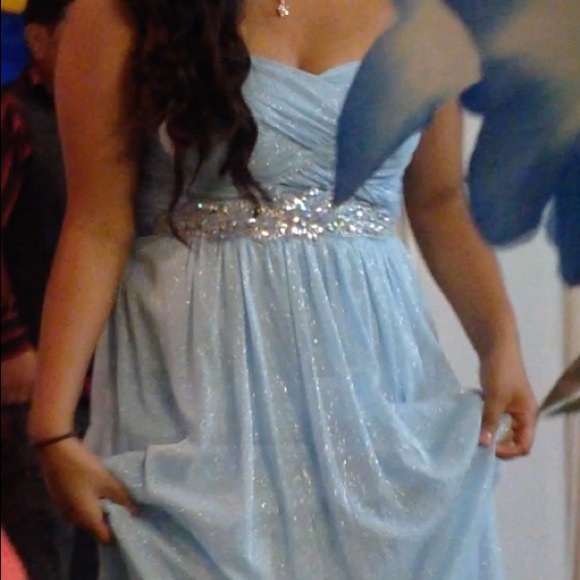 Dresses | Light Blue Prom Dress | Poshmark